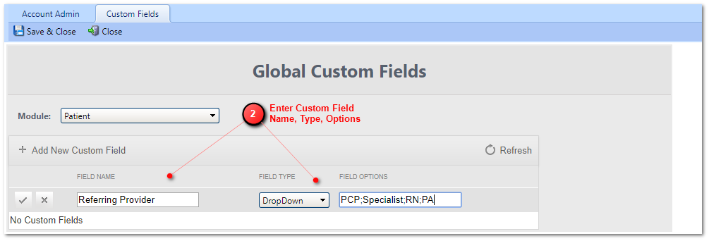 Custom Fields