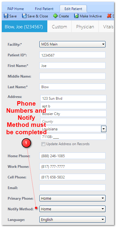Text & Voice Message PAP Bar Graphs